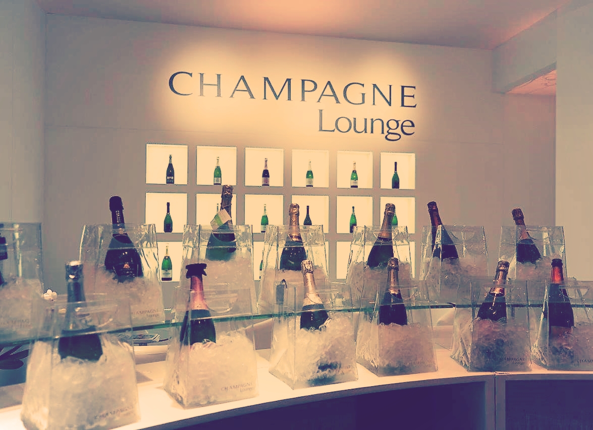 Champagne Lounge - Chic fashionable areas dedicated to Champagne Wines